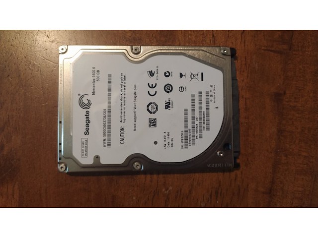 Hard disk Seagate 500GB , SATA II ,   100% helta