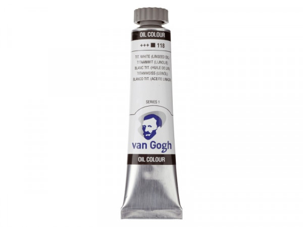 TALENS Van Gogh uljana boja 684 118 titanium white(linseed oil)