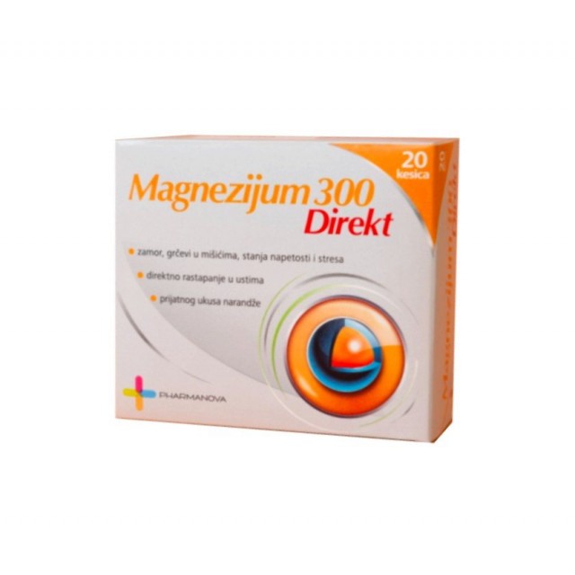 Magnezijum 300 direkt 20 kesica