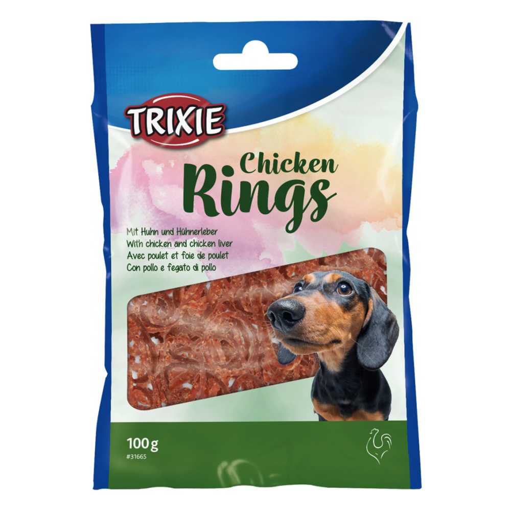 Trixie Chicken Rings 100g