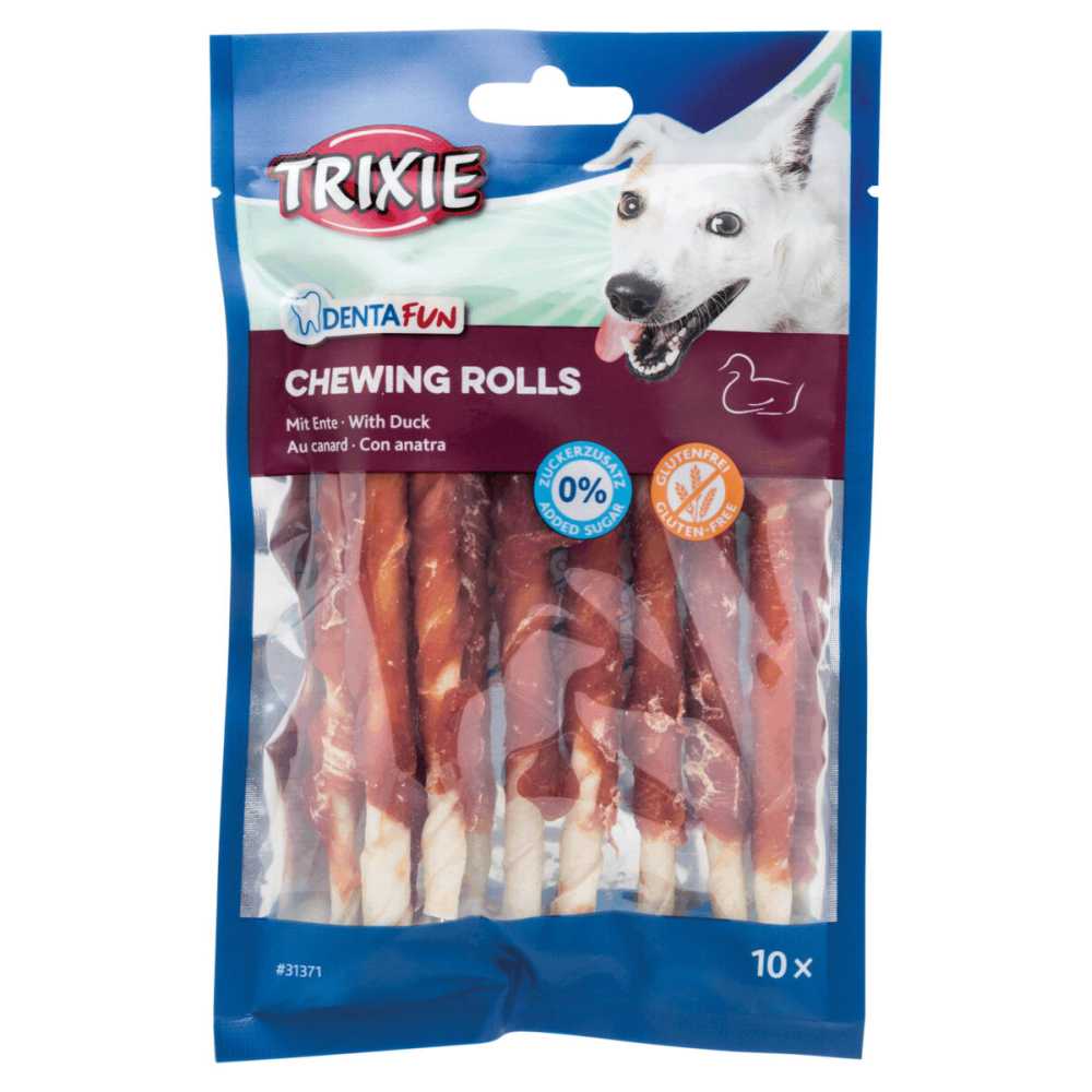 Trixie Duck Chewing Rolls 12cm 240g