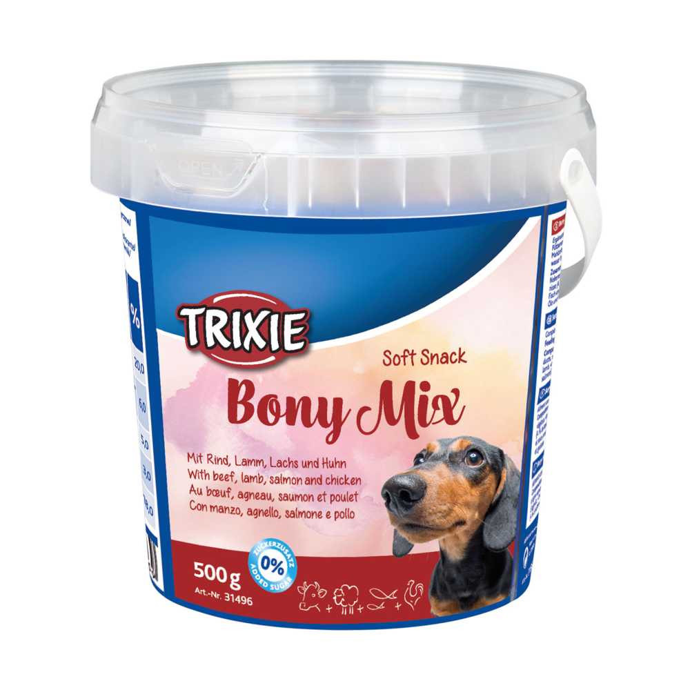 Trixie Soft Snack Bone Mix 500g