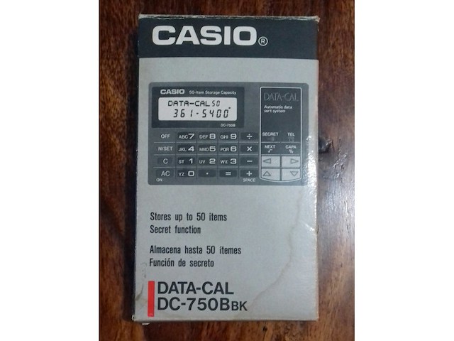 Vintidž DIGITRON CASIO DC-750B nekorišćen