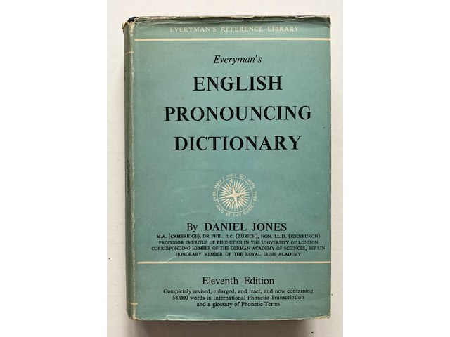 English pronouncing Dictionary - Daniel Jones
