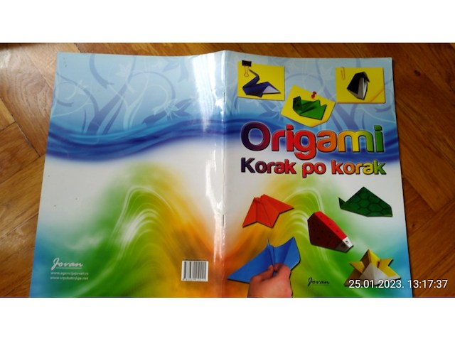 ORIGAMI, KORAK PO KORAK