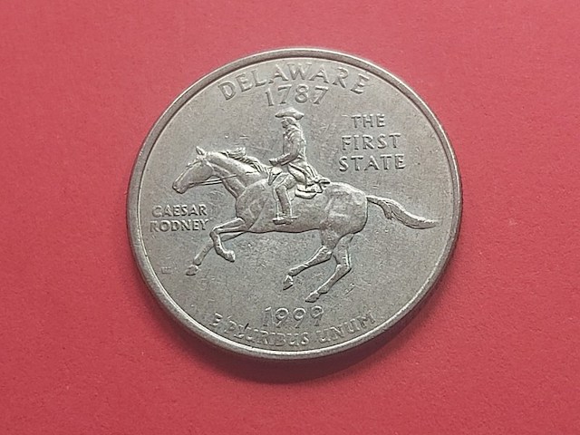 USA  - quarter dollar 1999 god D Delaware