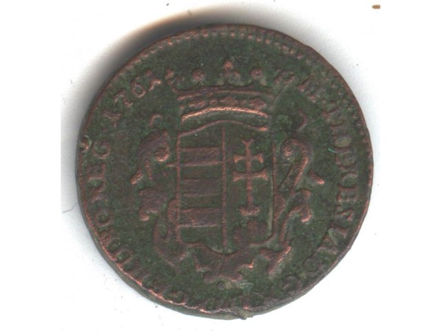Austrija denar 1761 XF