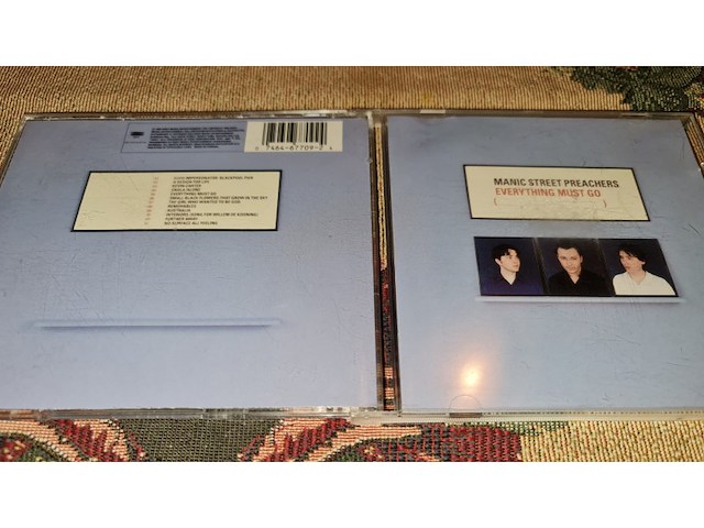 Manic Street Preachers - Everything must go , ORIG.