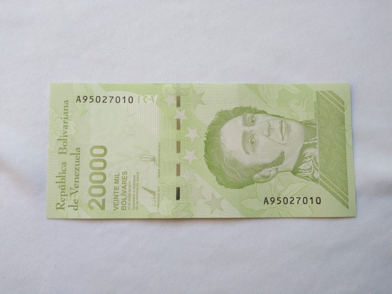 Venecuela 20.000 bolivara,2019 god.UNC,A