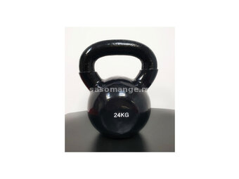 Ring Teg Kettlebell 24kg metal+vinyl RX DB2174-24-Black