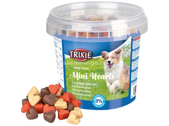 Poslastice za pse 0.2kg Trainer Snack Mini Hearts piletina, jagnjetina, losos Trixie 31524