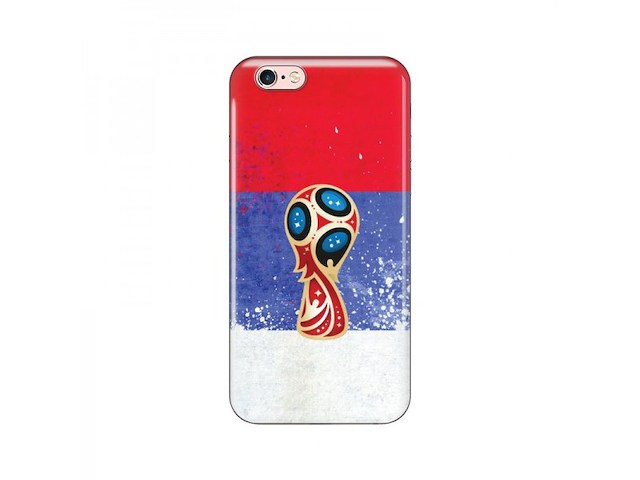 Maskica Silikonska Print Skin za iPhone 6/6S Serbia World Cup
