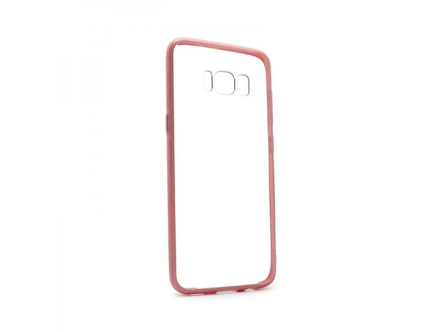 Maskica Clear Cover za Samsung G950 S8 roze