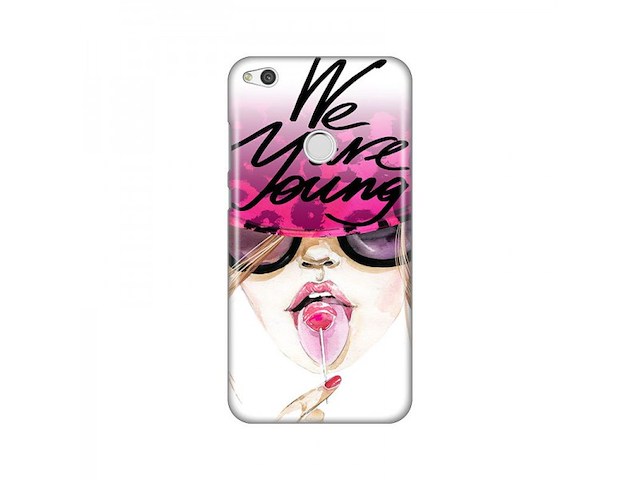 Maskica Silikonska Print Skin Za Huawei Honor 8 Lite/P8 Lite 2017/P9 Lite 2017 We Are Young