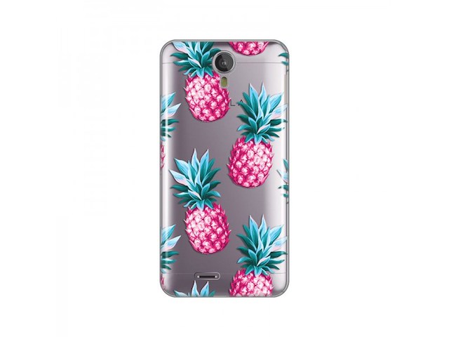 Maskica Silikonska Print Skin Za Tesla Smartphone 6.2 Pink Pineapples