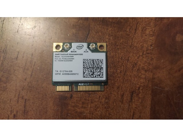 Wireless kartica 62205ANHMW , skinuta sa Fujitsu E751