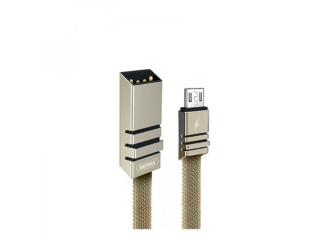 Data kabl REMAX Weave RC-081m micro USB zeleni 1m