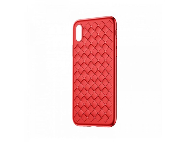 Maskica Baseus BV Weaving za iPhone X crvena