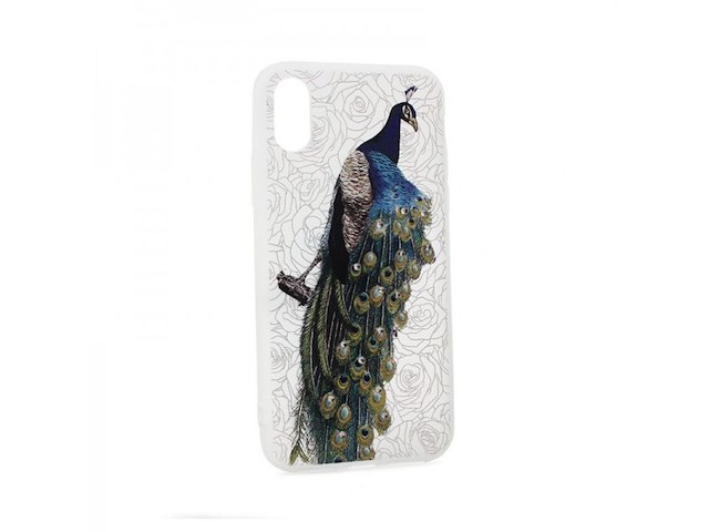 Maskica Glitz Peacocks za iPhone X type 1