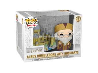Harry Potter POP! Vinyl Town - Dumbledore W/Hogwarts