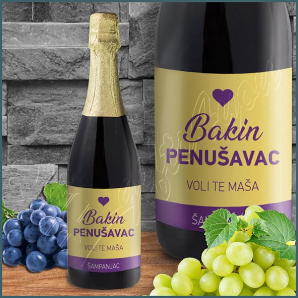 Bakin penušavac šampanjac