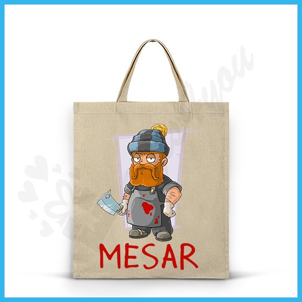 Mesar pamučna torba