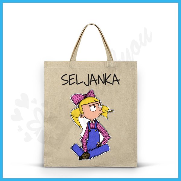 Seljanka pamučna torba
