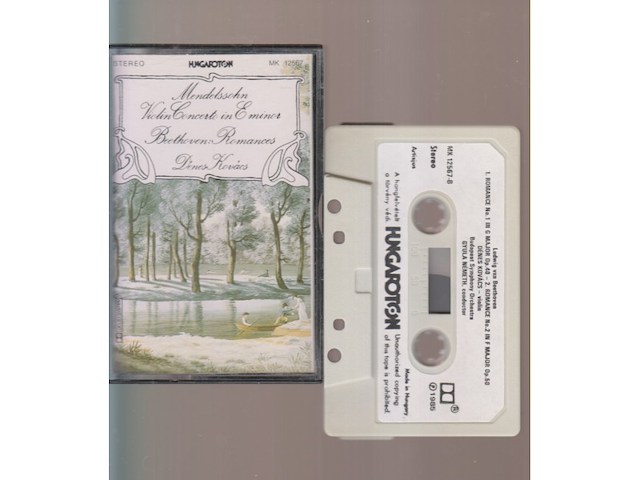 Ф MENDELSSONH Violin Concert + BEETHOVEN Romances, 1985