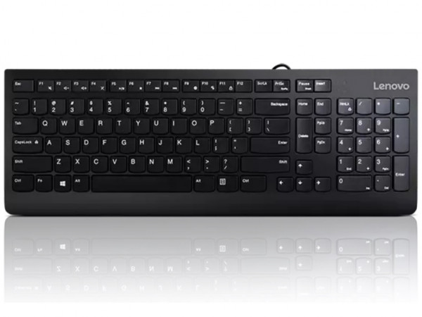 Lenovo Tastatura 300 USB US 103P crna (GX30M39655)