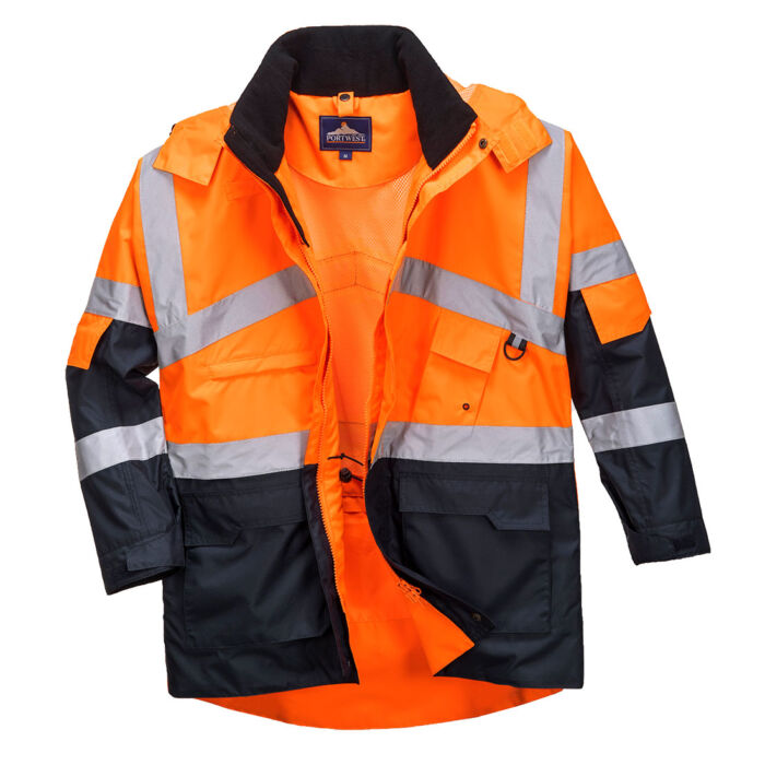 Hi-Vis dvobojna prozračna jakna