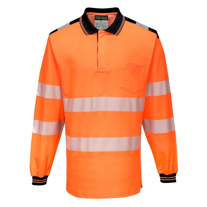 PW3 Hi-Vis polo majica L/S