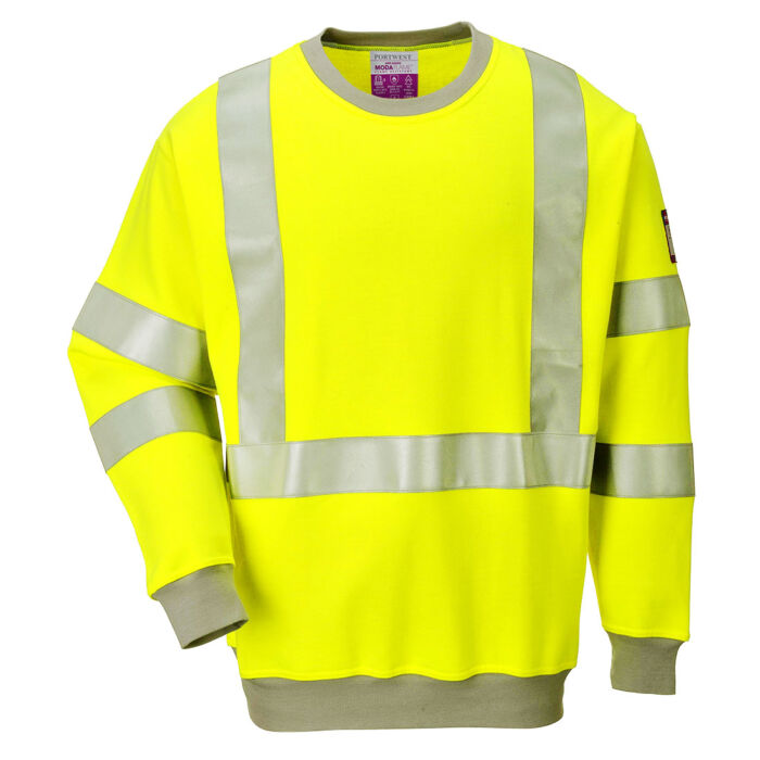 Vatrootporna Antistatik Hi-Vis dukserica