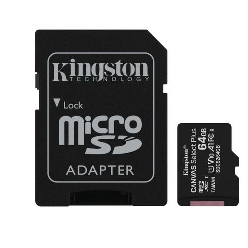 MikroSD memorijska kartica 64GB Kingston Select Plus klasa10