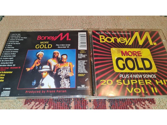 Boney M. - More gold, 20 super hits Vol. II , ORIGINAL