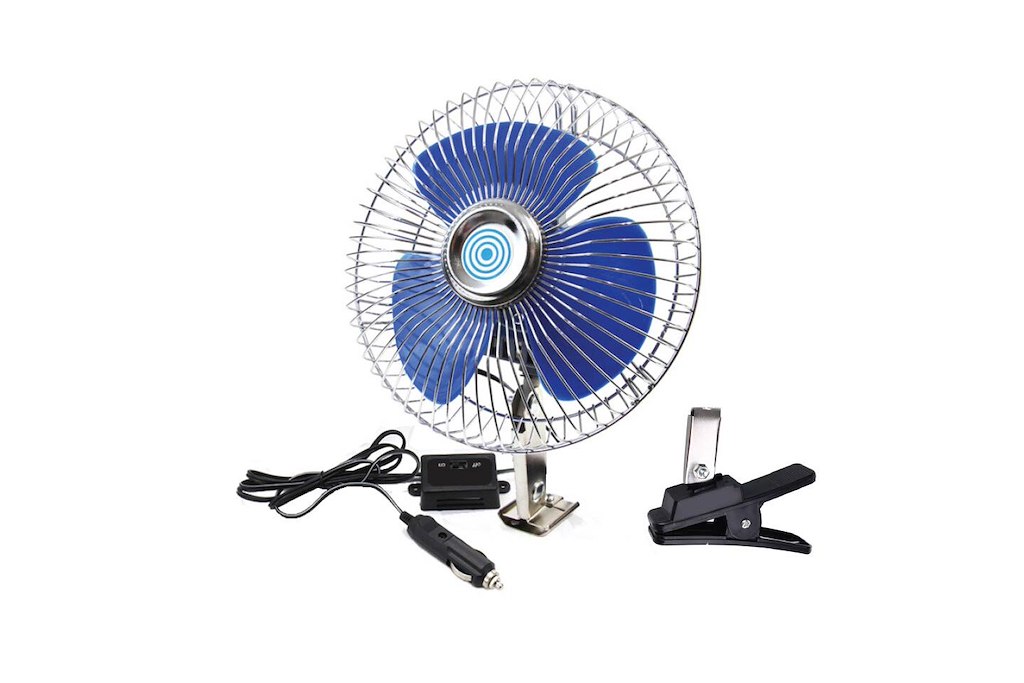 Rotacioni ventilator za automobil fiksiran vijcima ili kopčom 24V (CFAN-15)