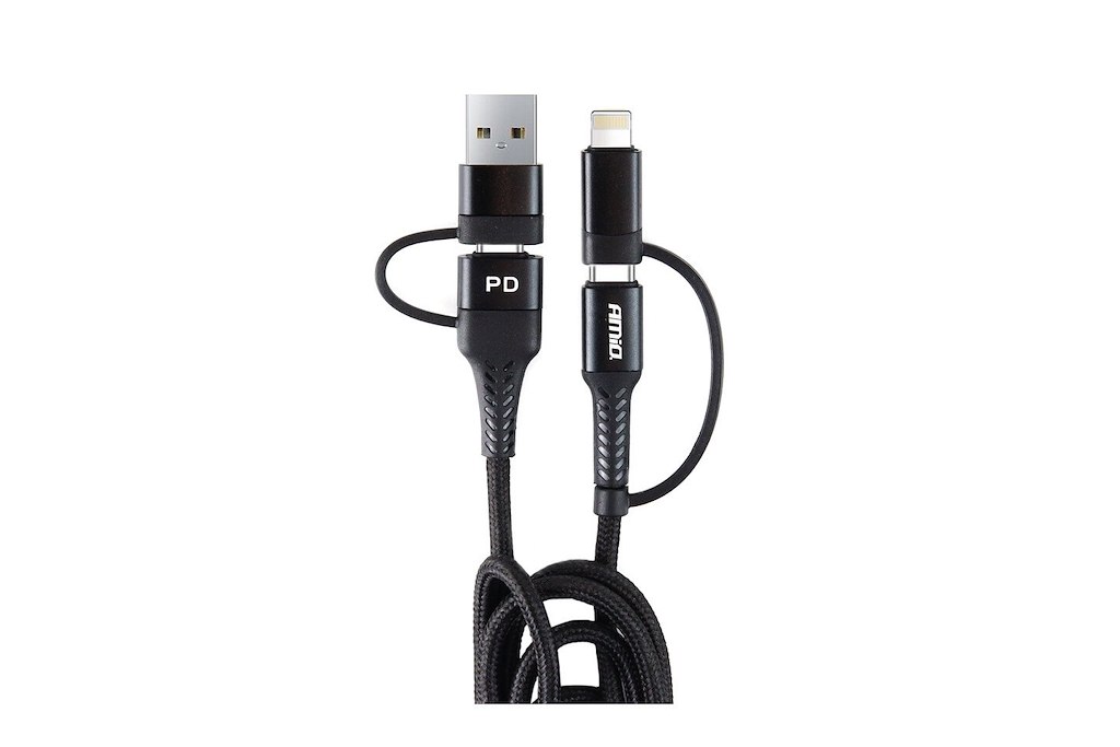 Multi-kabel za telefon USB C-USB C iOs USB A FullLINK 100cm UC-15