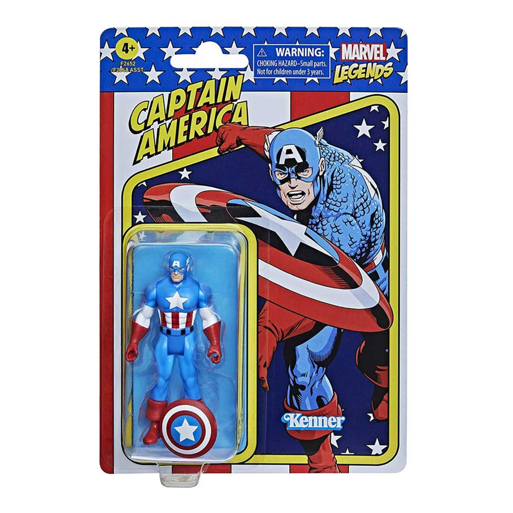 Marvel Legends: Captain America Action Figure (10cm) (Excl.)