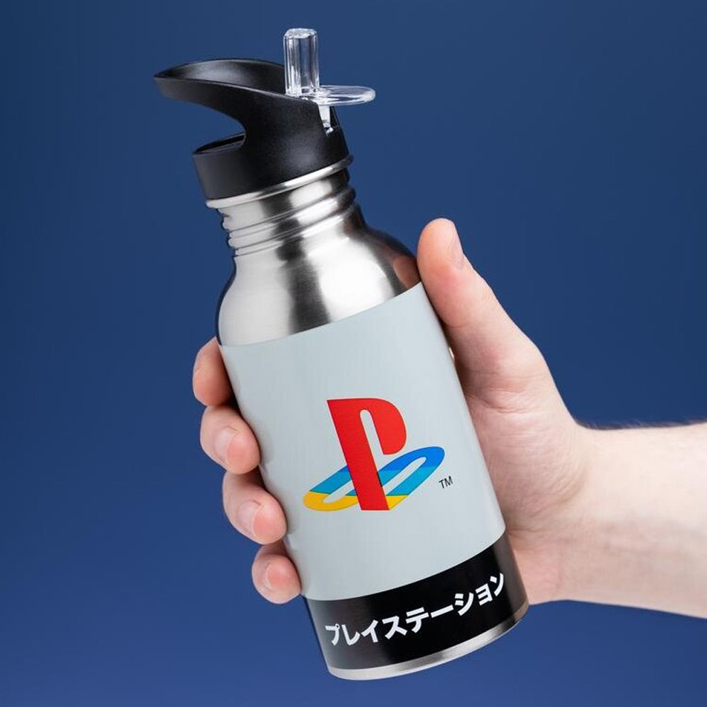 PlayStation Heritage Metal Water Bottle