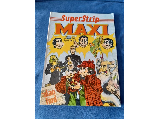 SUPER STRIP MAXI - ALAN FORD - PROSINAC 1986