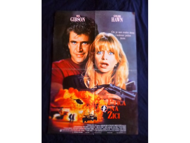 Filmski poster PTICA NA ŽICI Mel Gibson