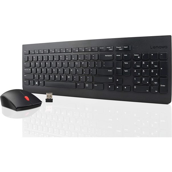 LENOVO Bežična tastatura + miš 510, US, crna