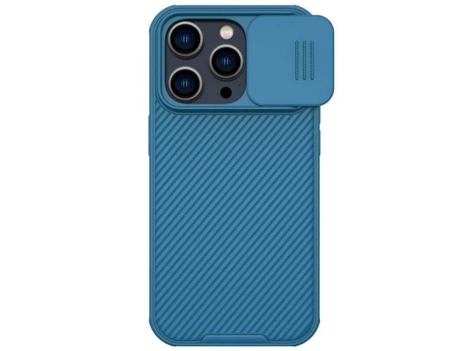 Nillkin CamShield Pro plava zaštitna maska za mobilni iPhone 14 Pro Max