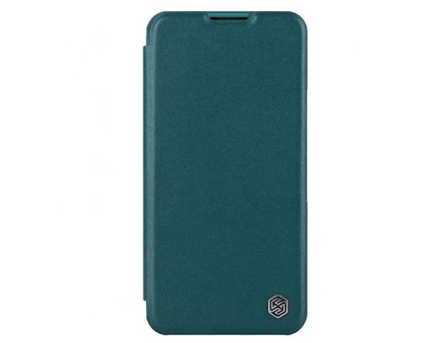 Nillkin Qin Pro zelena kožna preklopna futrola za mobilni iPhone 14 pro