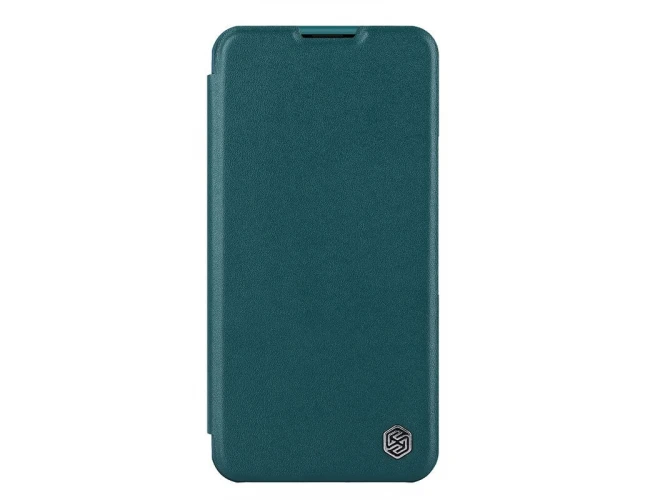 Nillkin Qin Pro zelena kožna preklopna futrola za mobilni iPhone 14 Plus