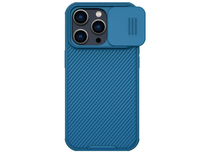 Nillkin CamShield Pro Magnetic plava zaštitna maska za mobilni iPhone 14 Pro
