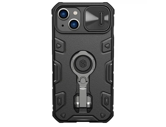 Nillkin CamShield Armor Pro Magnetic crna zaštitna maska za mobilni iPhone 14 Plus