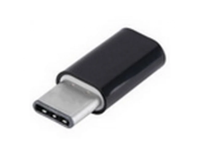 Fast asia (OST03573) adapter USB 3.1 tip C (muški) na micro USB (ženski) crni