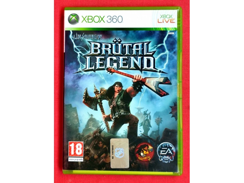 Brutal Legend / XBox 360 Originalna Igra
