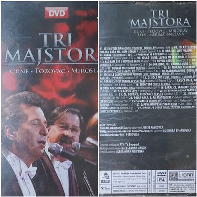 DVD Tri majstora