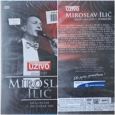 DVD Miroslav Ilić Koncert Sava centar 2005.godina
